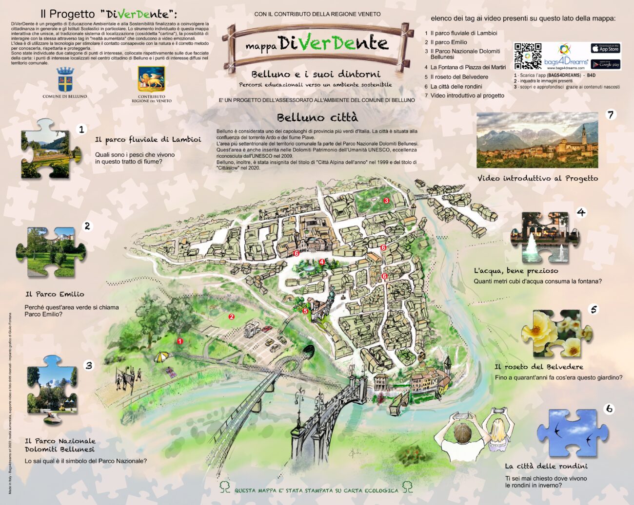 MAPPA DIVERDENTE - bags4dreams